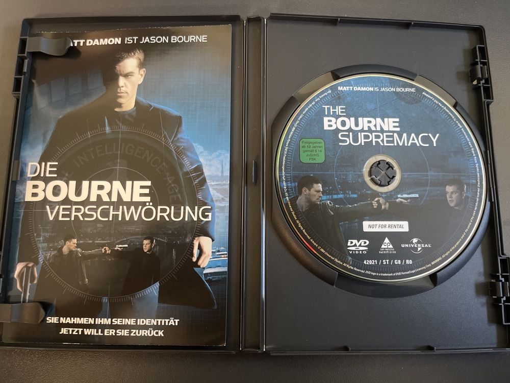 Die Bourne Verschwörung 2004 DVD (Gebraucht) in Kreuzlingen für CHF 2 – mit Lieferung auf ...