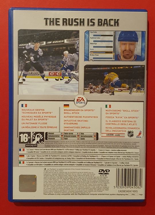 Sony PlayStation 2 Game (PS2) EA Sports NHL 06 | Kaufen auf Ricardo