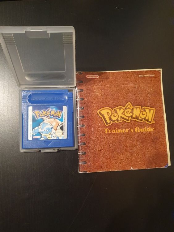 Pokemon Blau + Trainer Guide (Gebraucht) in Luzern für CHF 40 – mit ...
