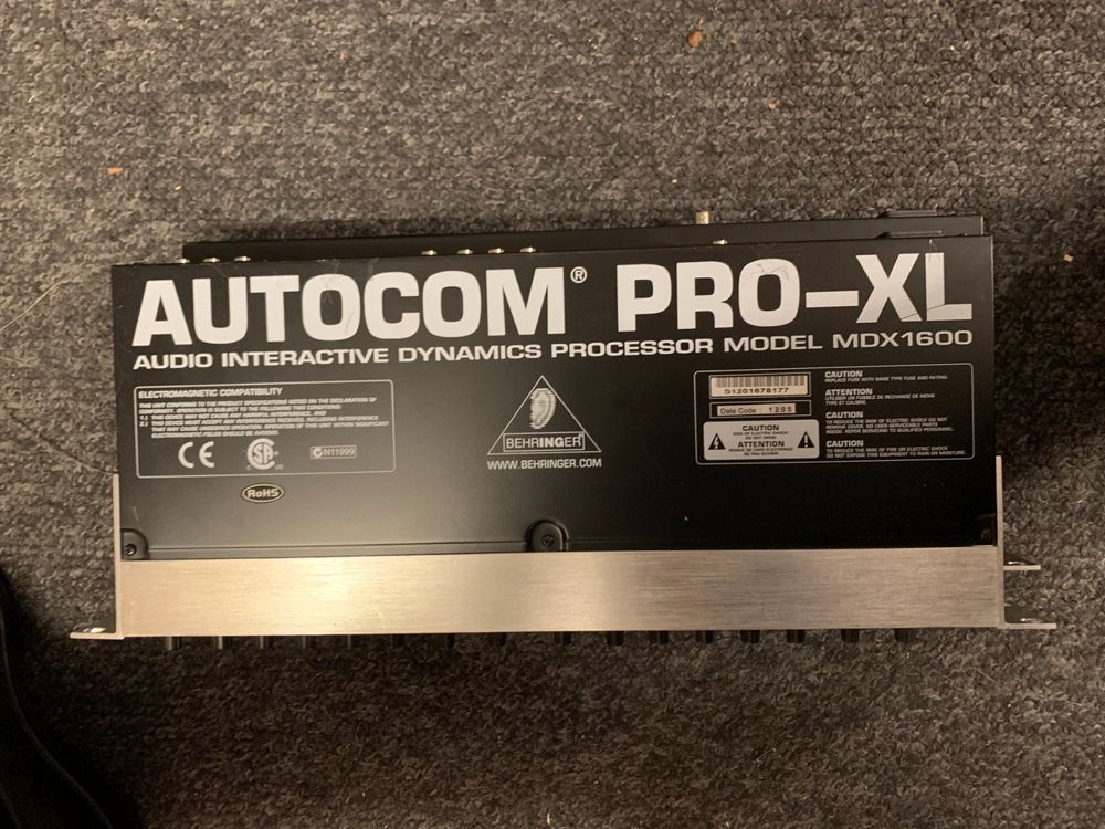 Behringer Autocom Pro XL MDX 1600 (Gebraucht) in Wermatswil für CHF 80 ...