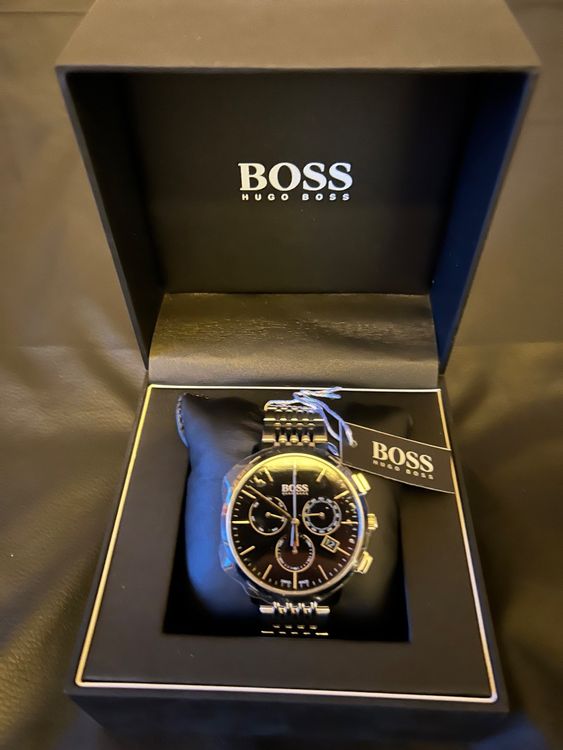 Hugo Boss 1513267 Signature Timepiece Uhr Chrnonograph Swiss (Neu und ...