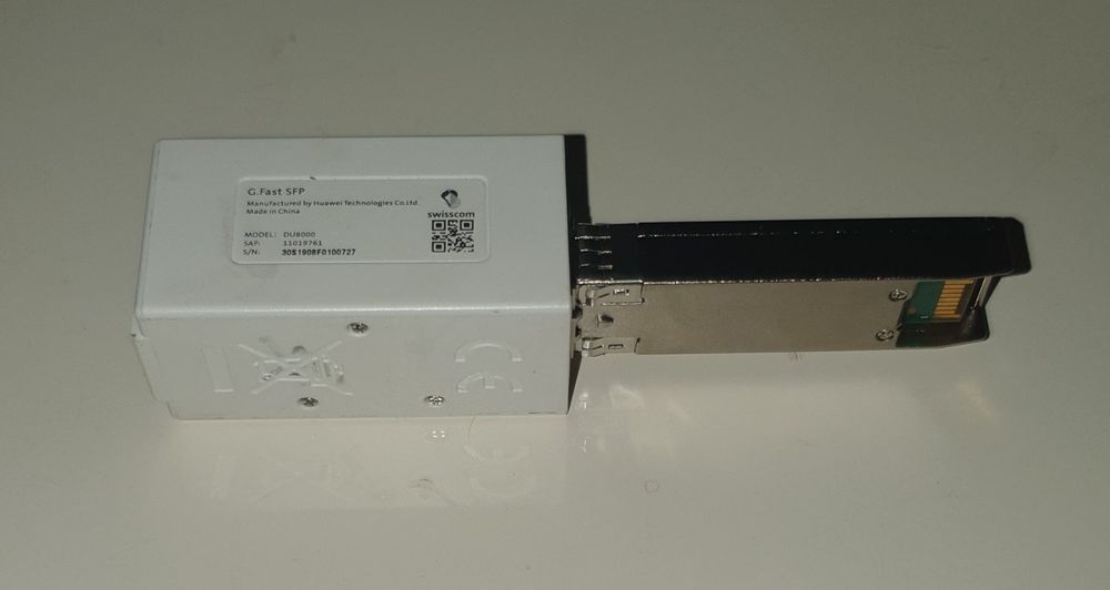 G.fast fiber sfp Modul Swisscom (Gebraucht) in Servion für CHF 24 – mit ...