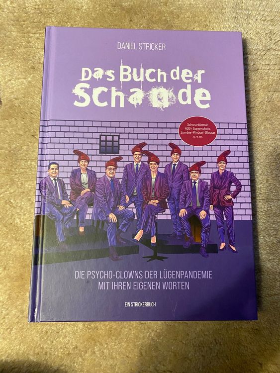 Das Buch der Schande, signiert von D. Stricker | Kaufen auf Ricardo