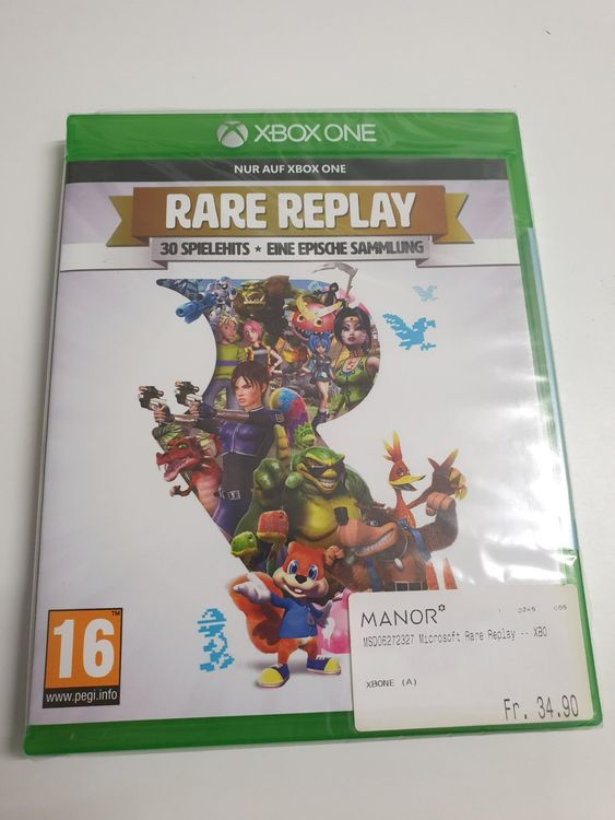 Rare Replay 30 Spielehits Xbox One OVP Sealed (Neu und originalverpackt ...