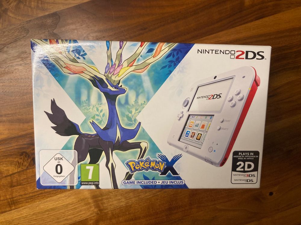 Konsole - Nintendo 2DS inklusive Pokemon X (Limited Edition) | Kaufen ...