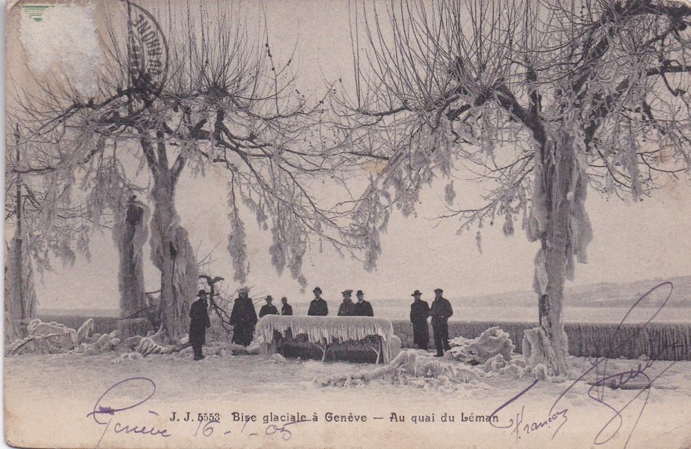 Bise glaciale à Genève 1905 (H1 | Kaufen auf Ricardo