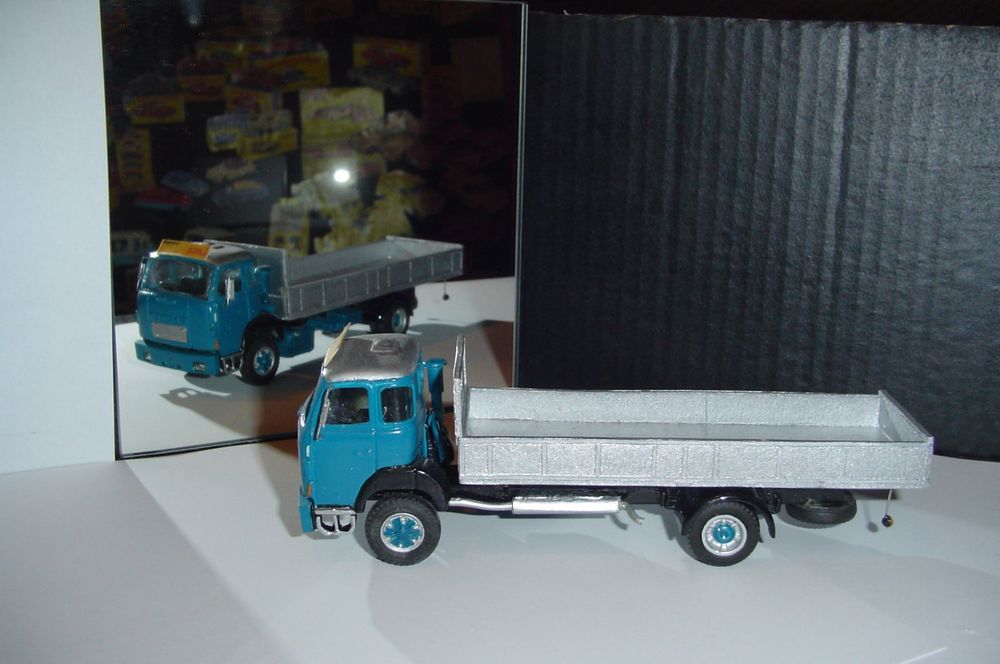 Saurer 5DF Pritsche 1/50 (ohne Box) olo swiss No 306s (Neu (gemäss ...