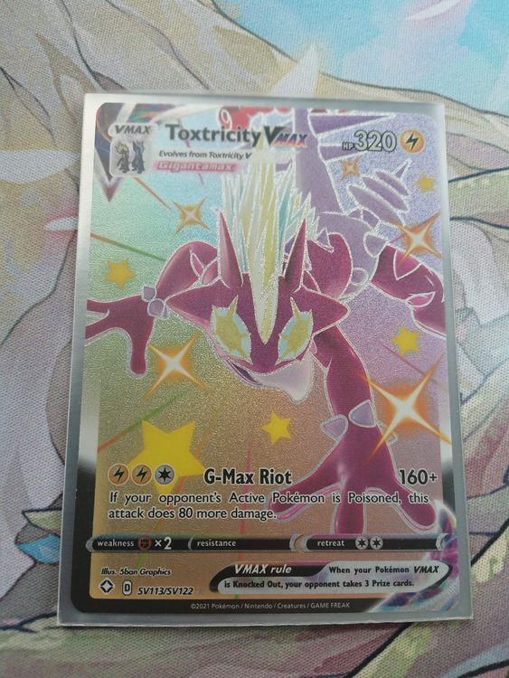 Shiny Toxtricity Vmax (Gebraucht) in Altstätten SG für CHF 9.95 – mit ...