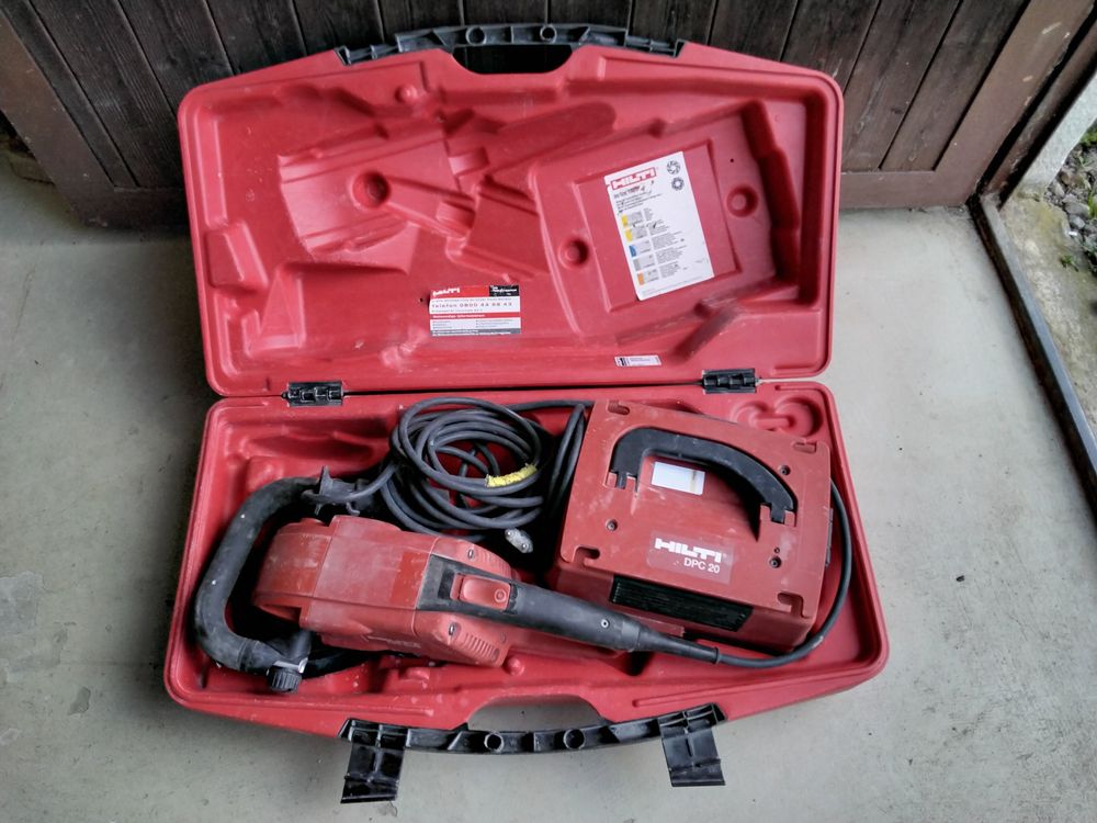 Hilti DG 150 Betonschleifgerät und Umformer DPC 20 (D'occasion) à ...