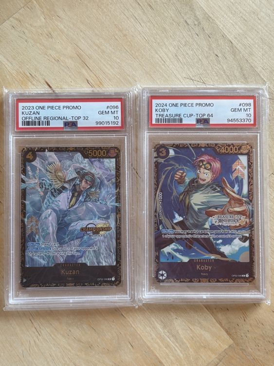 One Piece Karten: Kuzan & Koby Promo PSA 10 GEM MT! 🔥🔥 (Gebraucht) in ...