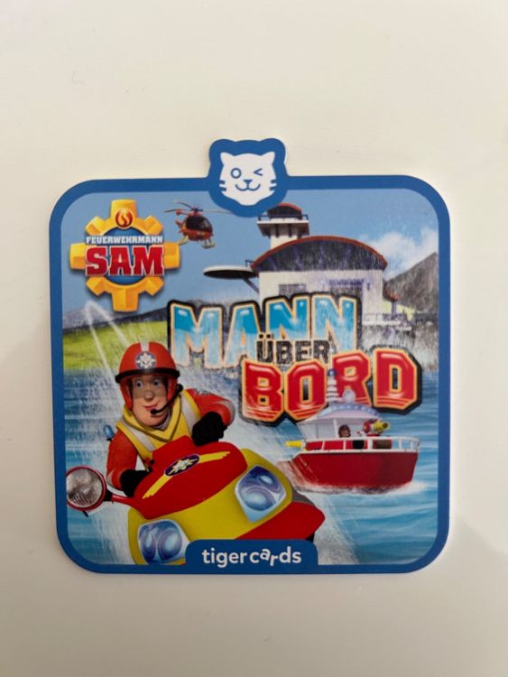 Tigerbox: Tigercard: Sam der Feuerwehrmann: Mann über Board | Acheter ...