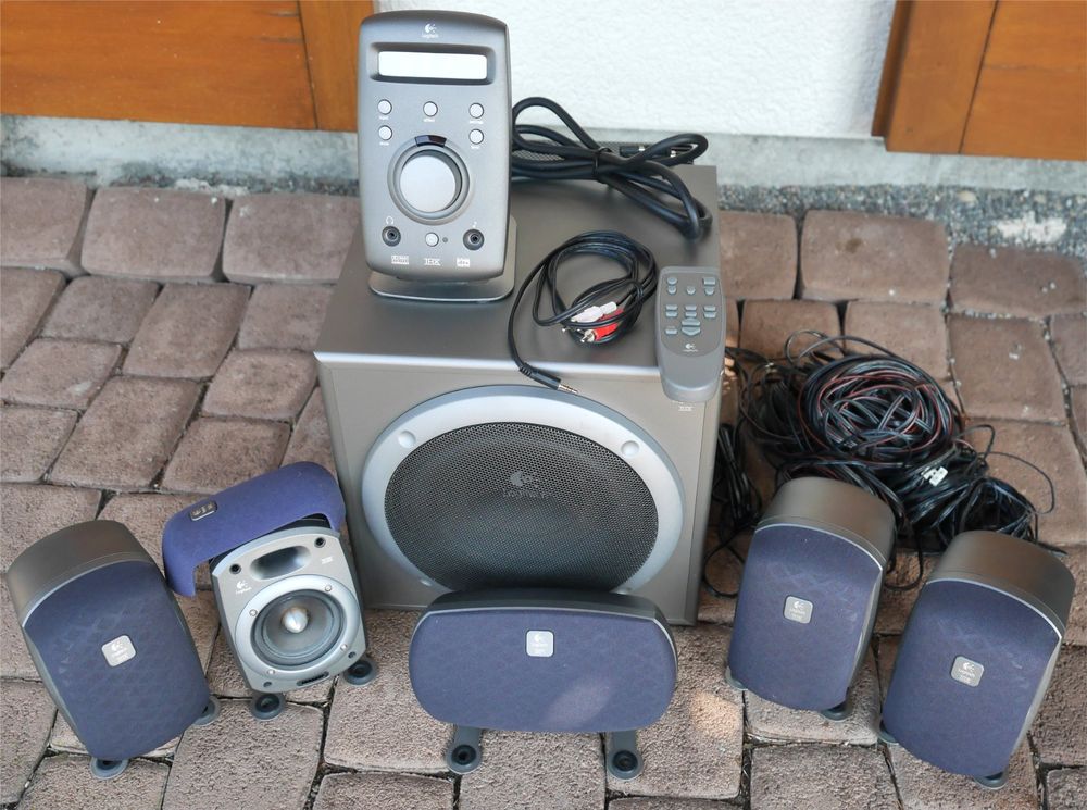 Logitech Z-680 5.1-Lautsprechersystem (THX-Zertifiziert) (Gebraucht) in ...