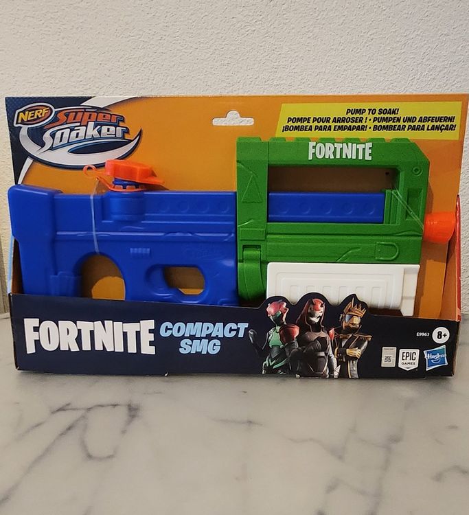 Super Soaker Fortnite Compact SMG Wasserblaster | Kaufen auf Ricardo