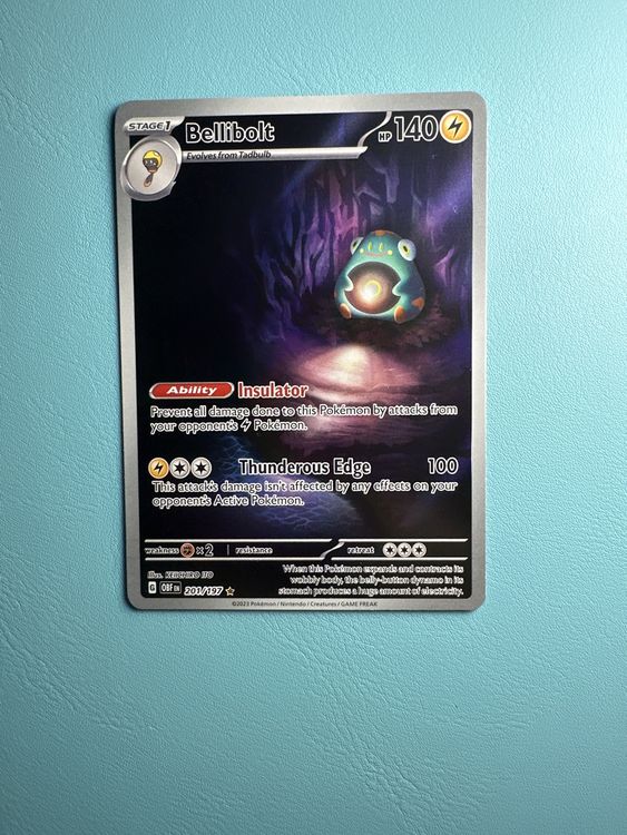 Pokemon Illustation Rare Bellibolt mega Selten | Kaufen auf Ricardo