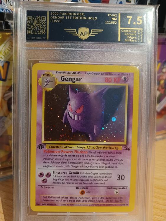 1.edition Gengar Fossil Holo Pokemon (Gebraucht) in St. Margrethen SG für CHF 113 – mit ...