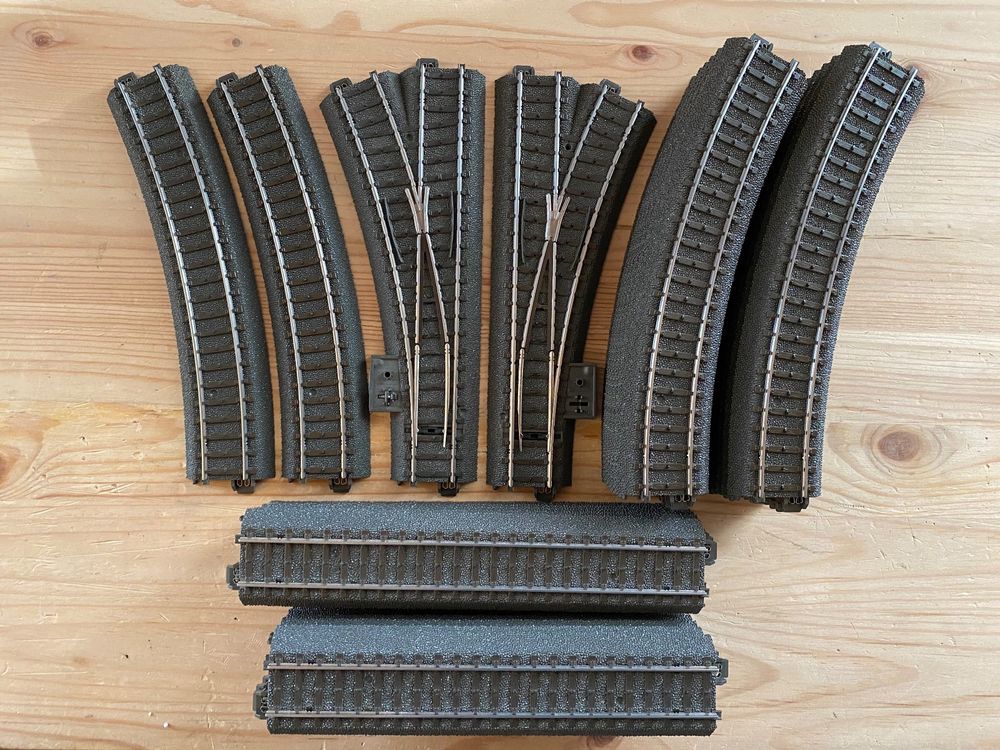 Märklin C-Gleis Set, 28-teilig, TOP Zustand (Neu (gemäss Beschreibung ...
