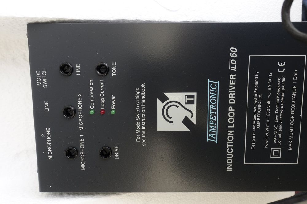 Ampetronic ILD60 Verstärker für Induktivhöranlagen (Gebraucht) in Ipsach für CHF 11 – nur ...