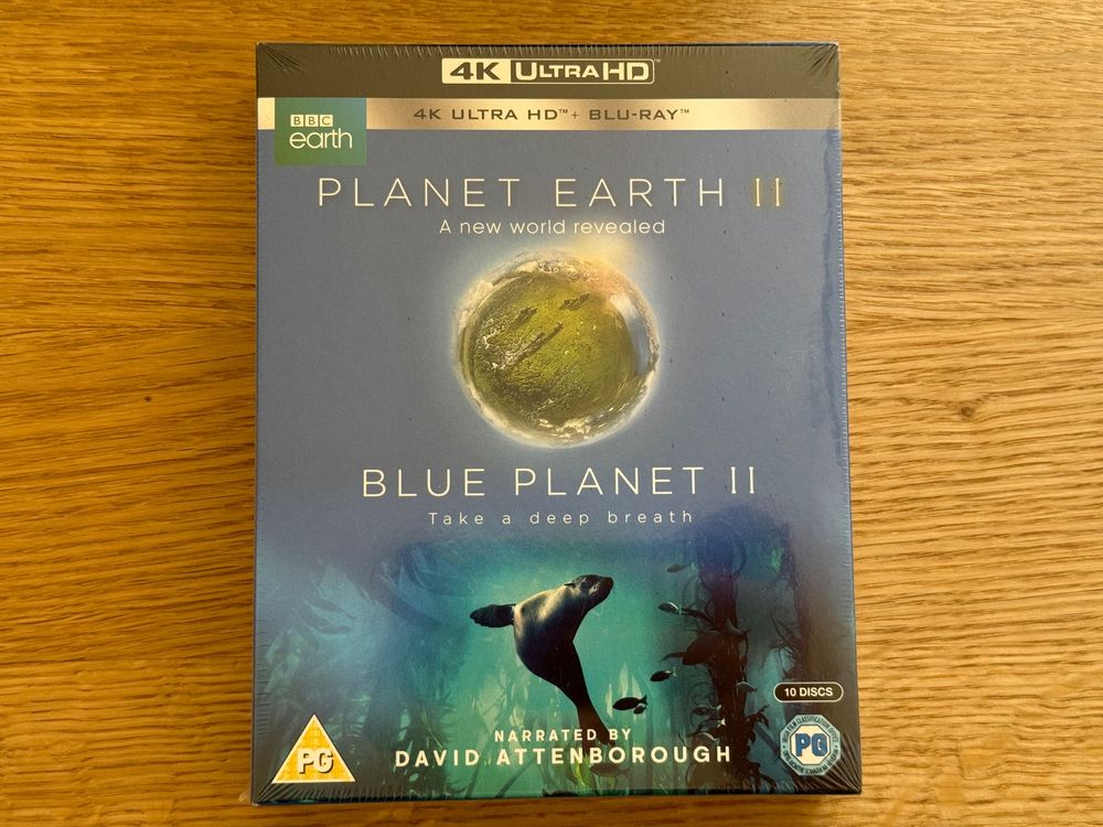 BBC Blue Planet / Planet Earth 4k Bluray (Neu und originalverpackt) in ...