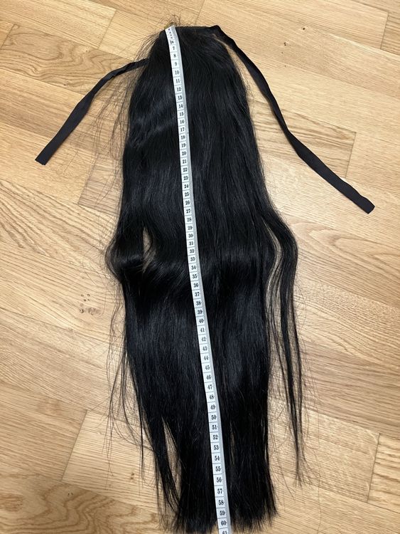Extension queue de cheval noir lisse | Kaufen auf Ricardo