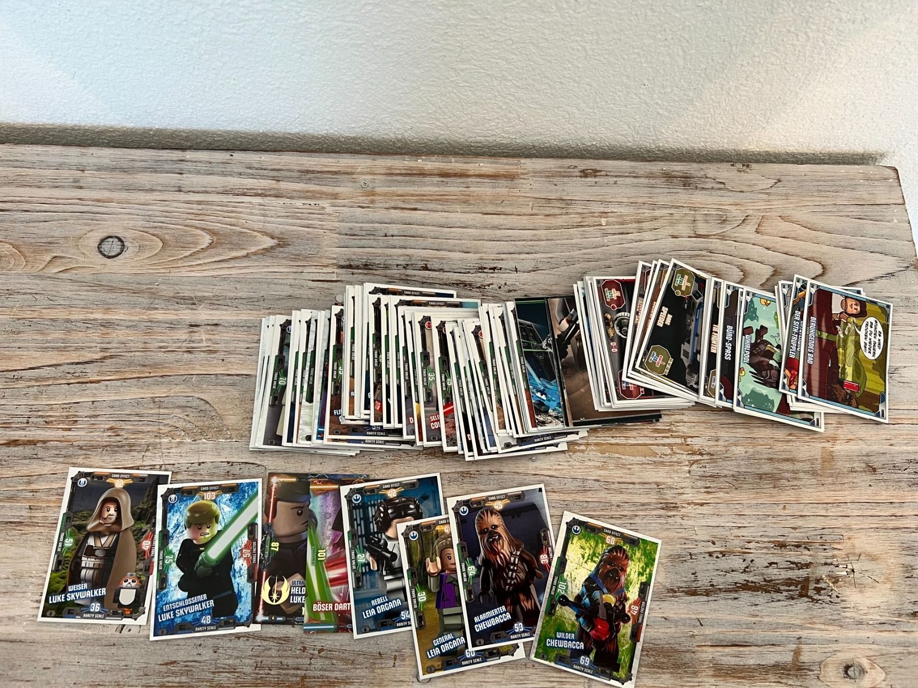 140x Trading Cards/ Sammelkarten Lego Star Wars Serie 3 (Neu (gemäss ...