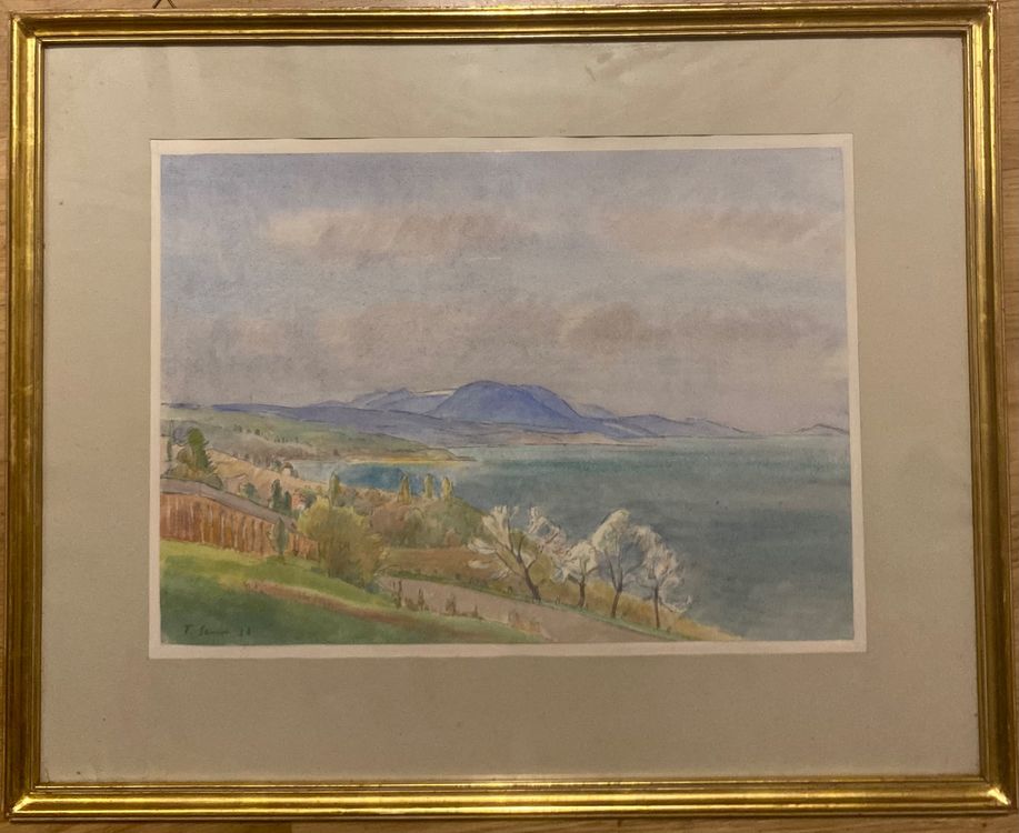 Traugott SENN (1877-1955) See Ansicht Aquarell Signiert (Gebraucht) in Root für CHF 94 – mit ...