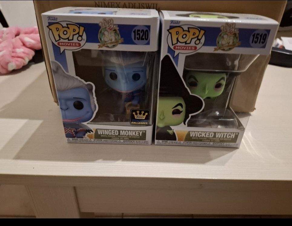 Funko Pop Il mago di Oz: Scimmia Alata+Strega(2 Pezzi) (Usato) a Monte ...