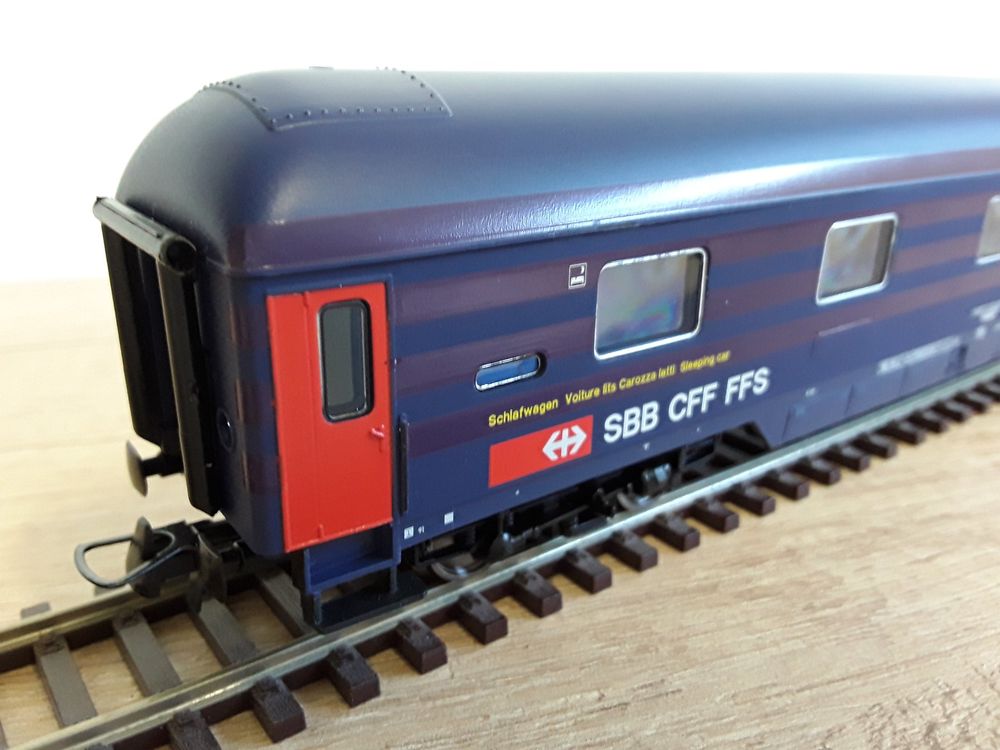 Modellbahn _ Roco 44358 - SBB Schlafwagen WLABmh _ Spur H0 (Gebraucht) in Uerikon für CHF 55 ...