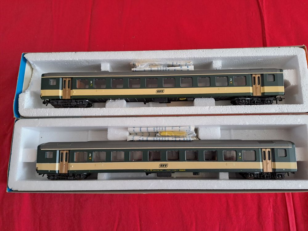 Roco : 2 Personenwagen 2.Klasse " BT "Sonderbeschriftung ,AC (Neu und ...