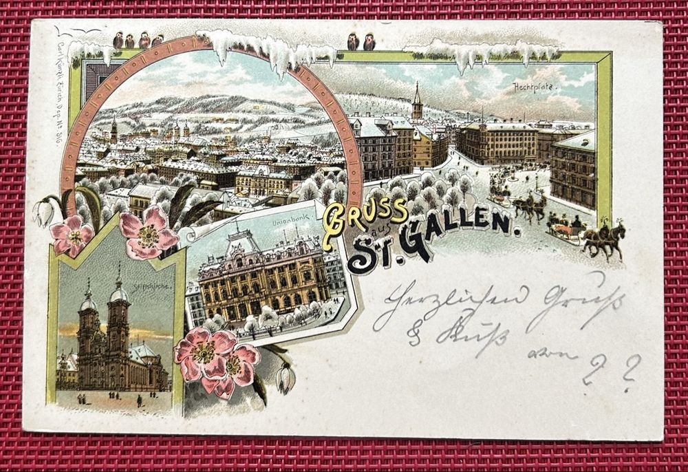 Gruss aus St.Gallen Litho | Kaufen auf Ricardo