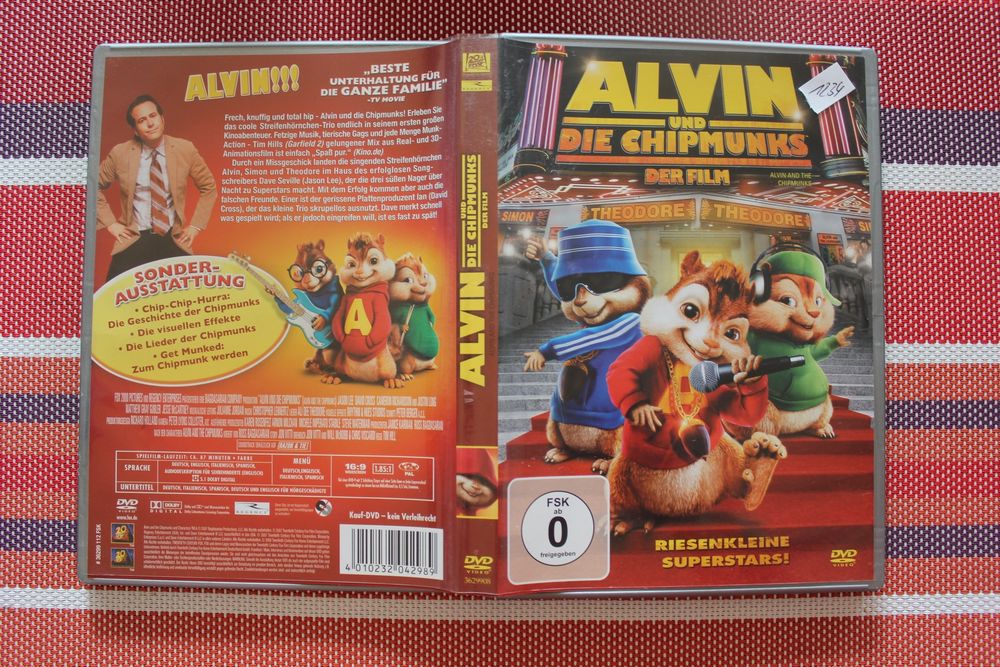 DVD Alvin und die Chipmunks, Der Film (1234) | Kaufen auf Ricardo