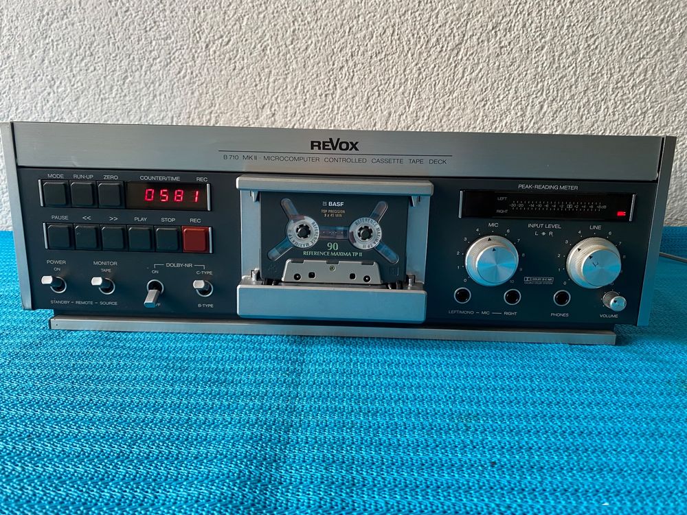 ReVox B 710 MKII CASSETTE TAPE DECK (Gebraucht) in Langenthal für CHF 525 – mit Lieferung auf ...
