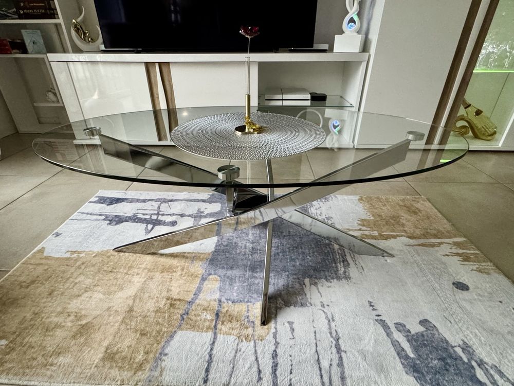 Table basse en verre JOL (Neu (gemäss Beschreibung)) in Marly für CHF ...