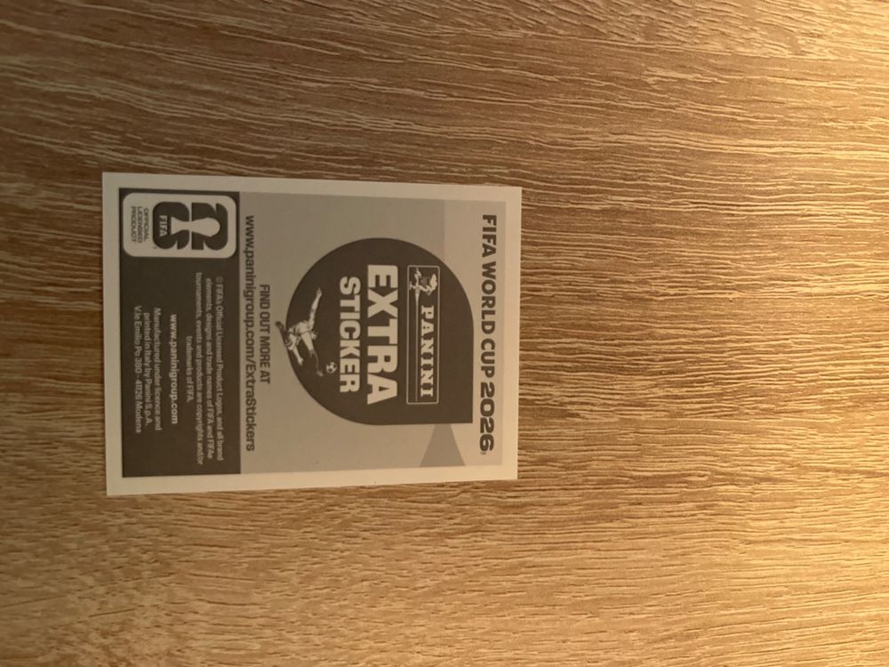 Panini coupe du monde 2026 extra Sticker Mbappé (Neu (gemäss ...