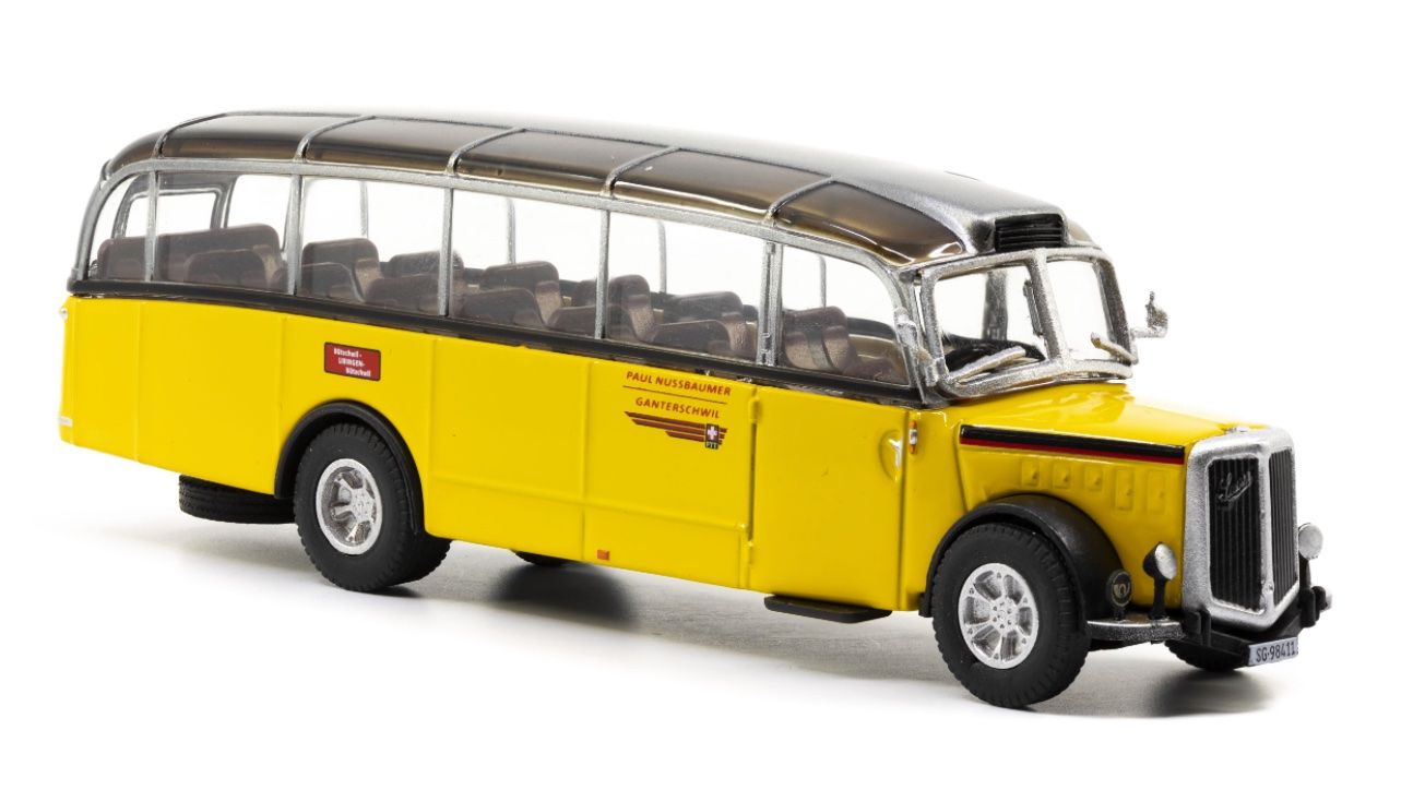 Saurer L4C IIIa Alpenwagen PTT PostautoACE 1:87 (Neu und ...