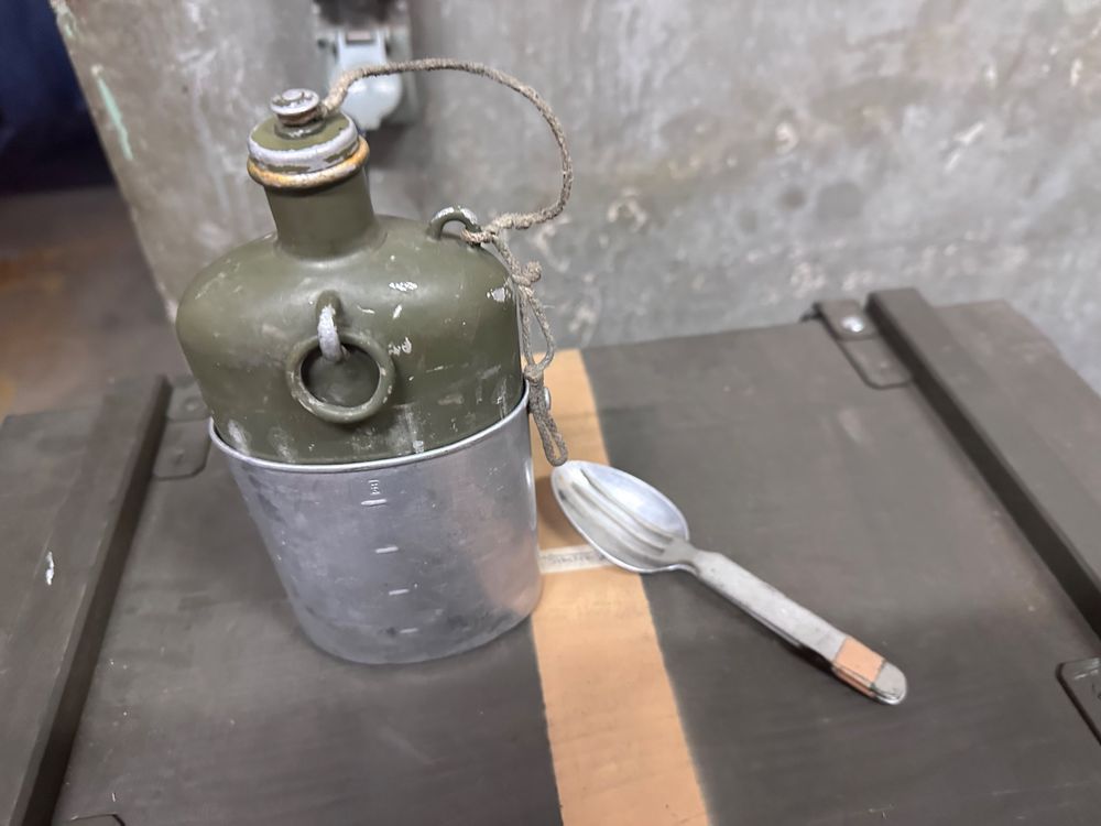 Schweizer Armee Militär Trinkflasche und Besteck | Kaufen auf Ricardo