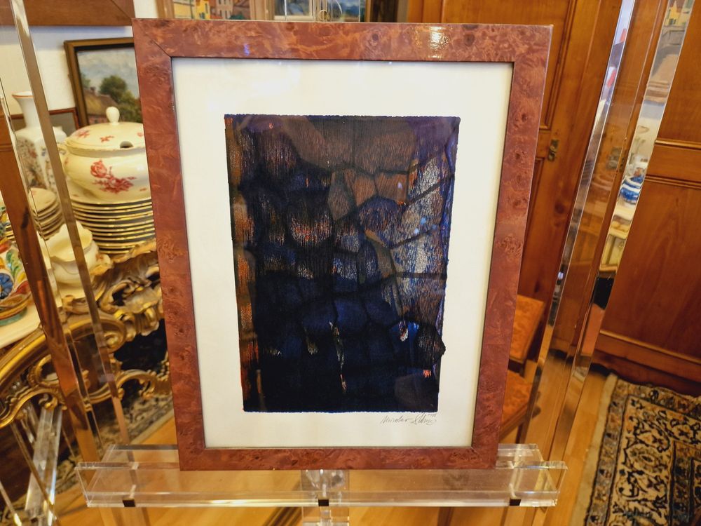 ABSTRAKT GEMÄLDE, SIGNIERT | Kaufen auf Ricardo