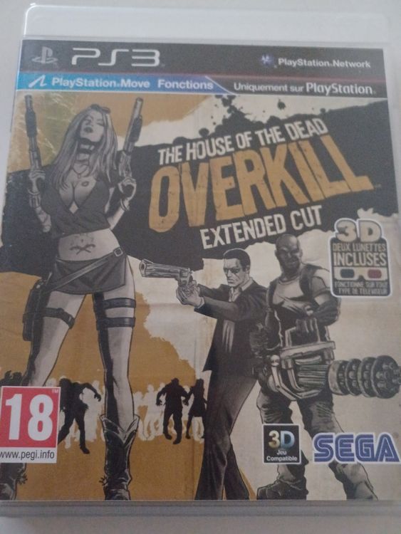 the house of the dead overkill extended cut sony ps3 (Gebraucht) in ...