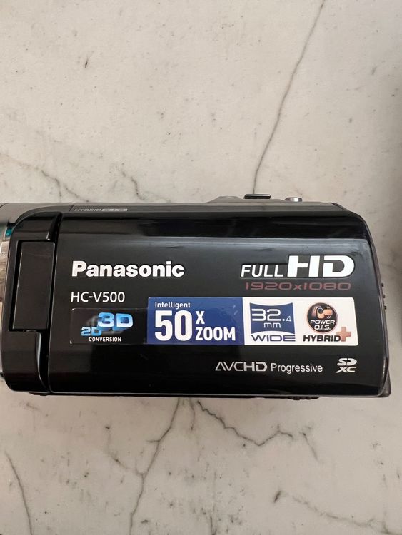 PANASONIC HC-V500 HD Video Kamera NP 350 Fr. (Gebraucht) in Zürich für ...