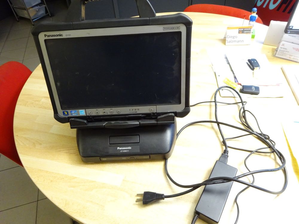 Laptop Panasonic CF-D1 mit Dockingstation (Gebraucht) in für CHF 205 ...