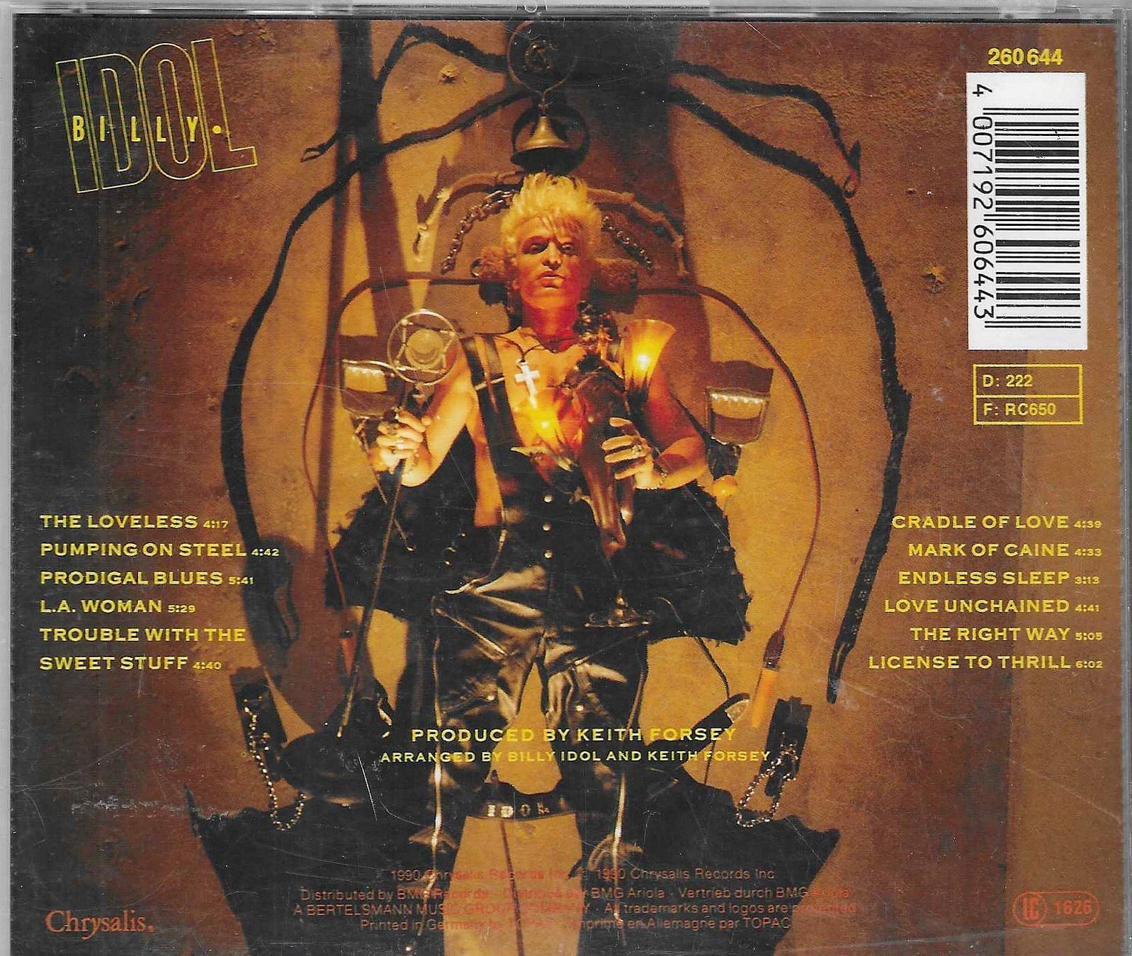 Billy Idol - Charmed Life (Gebraucht) in Savagnier für CHF 3 – mit ...