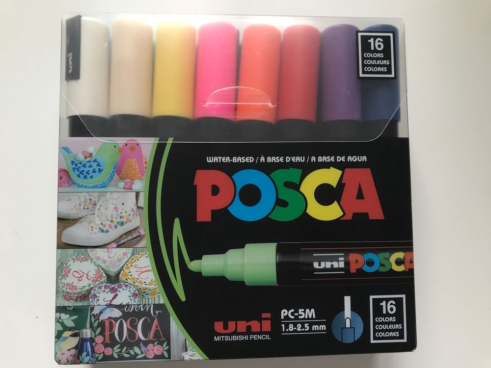 POSCA Uni-Ball Marker - 16er Set NEU | Kaufen auf Ricardo