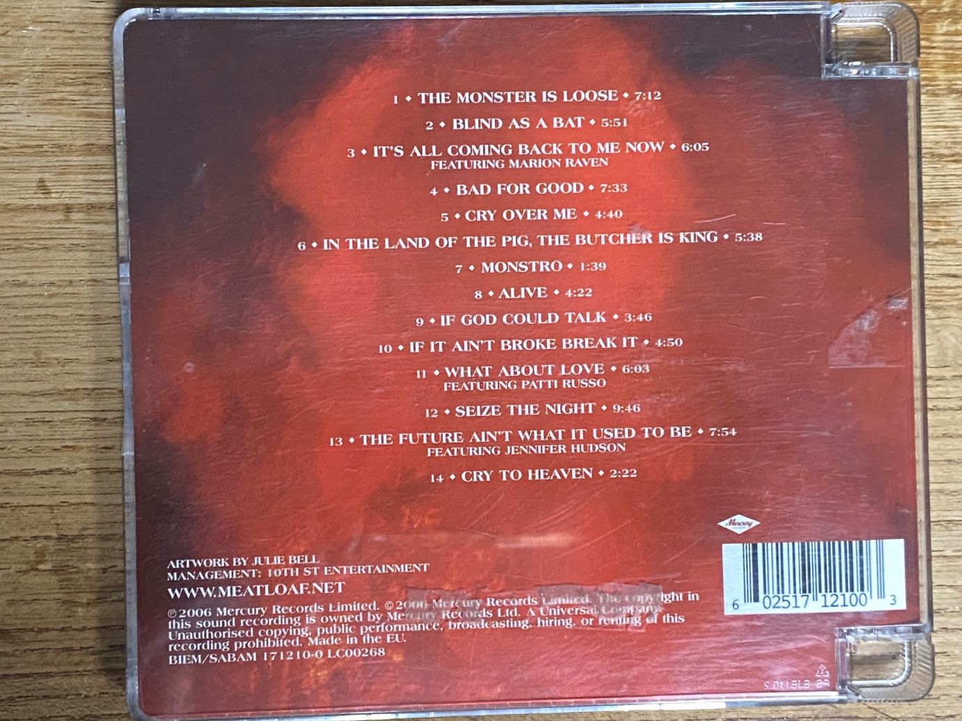 Meat Loaf - Bat Out of Hell III CD - Rock Klassiker - Top (Gebraucht ...