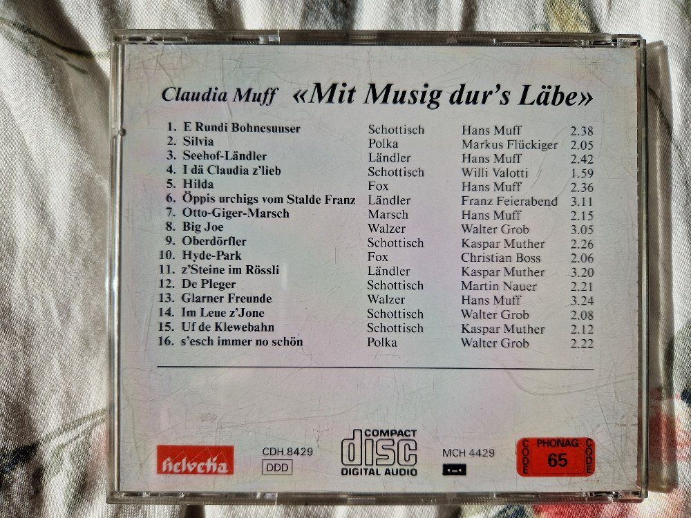 Claudia Muff: Mit Musig dur's Läbe - Vergriffen! (Gebraucht) in Brittnau für CHF 6.9 – mit ...