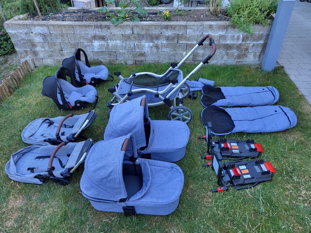 ABC Zoom Zwillingswagen Set 3teilig | Kaufen auf Ricardo