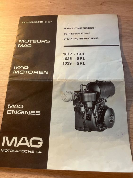 Mag motor (Gebraucht) in Zumholz für CHF 9 – mit Lieferung auf Ricardo ...
