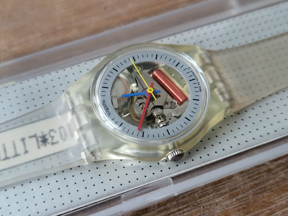 SWATCH LK103 LITTLE JELLY NEU | Kaufen auf Ricardo