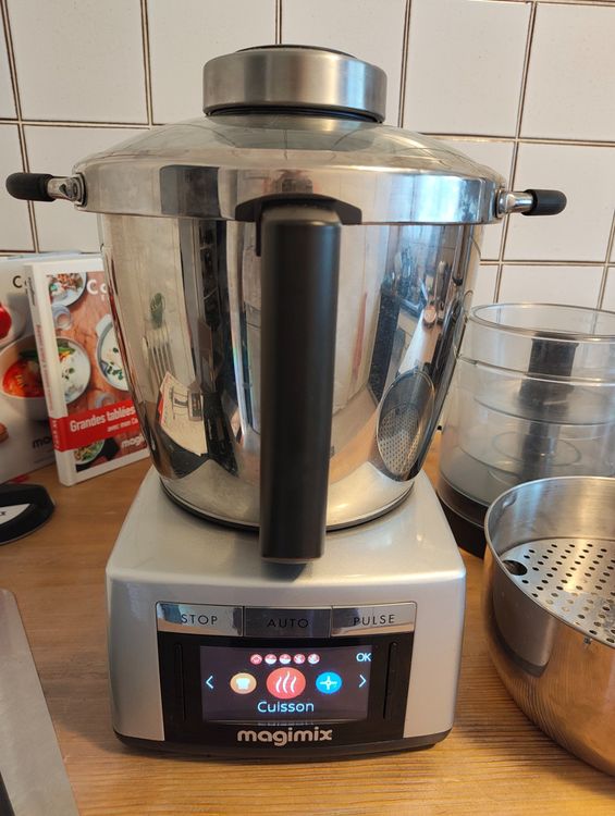 Magimix cook expert +spiralizer +juicer +steamer +cocotte (Gebraucht ...