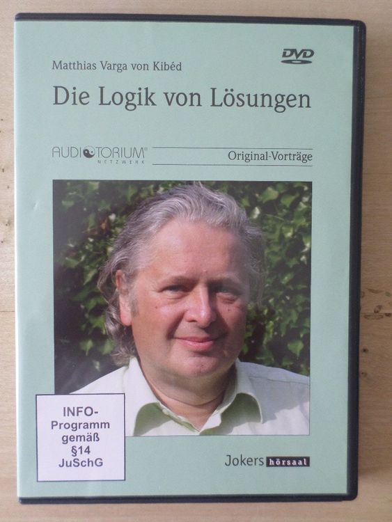 Die Logik von Lösungen / Matthias Varga von Kibéd | Kaufen auf Ricardo