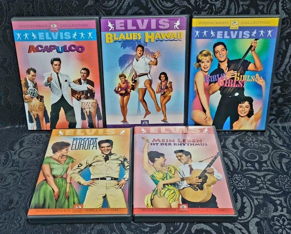 -5 DVDs- mit Elvis Presley - | Kaufen auf Ricardo