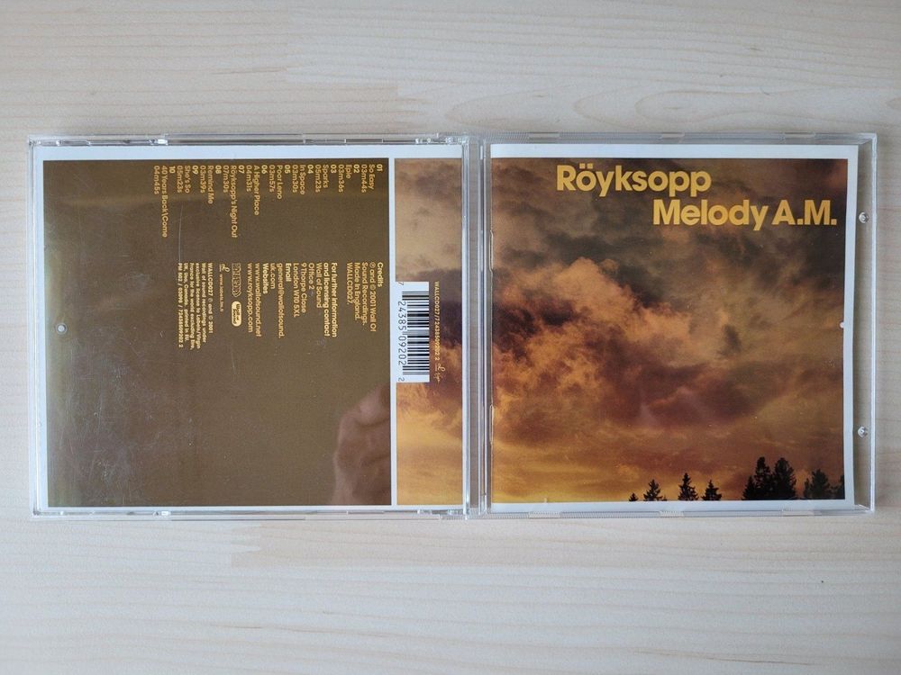 Röyksopp - Melody A.M. CD 2001 (Gebraucht) in Nebikon für CHF 1 – mit Lieferung auf Ricardo kaufen
